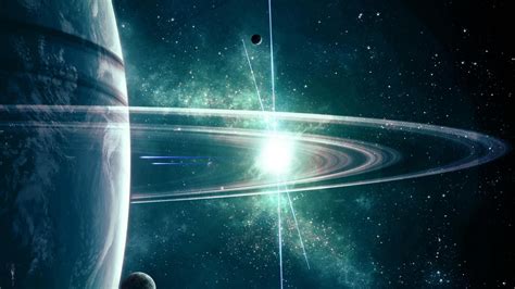 Planet With Rings · 1920x1080 Full Hd Free Photo From Pikahy Pictures