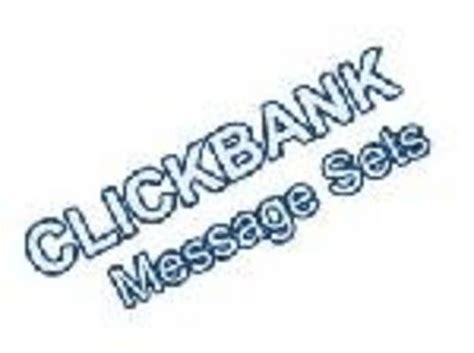 Clickbank Message Sets With MRR Tradebit