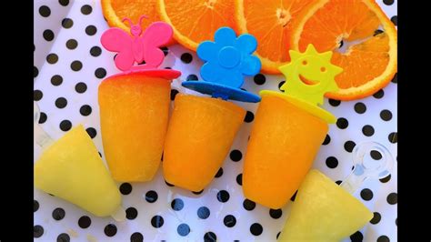 Ledenko Sladoled Od Cedevite I Narandže 😀ice Cream Youtube