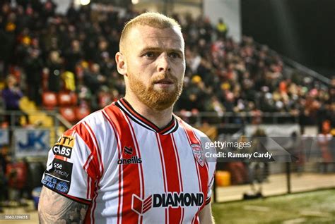 Derry United Kingdom 8 March 2024 Mark Connolly Of Derry City