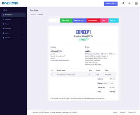 Simple Invoicing PHP Script By Sallyakl Codester
