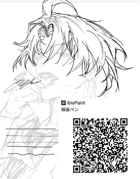Best 11 Line Art Qr Code Ibis Paint Artofit