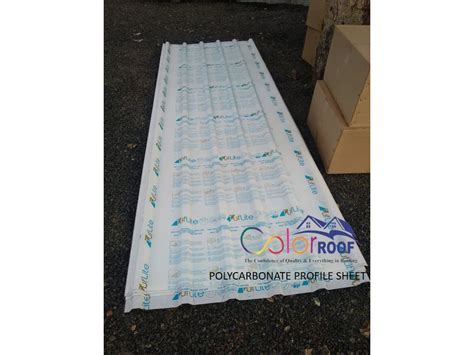 Maximum Color Combination Embossed Polycarbonate Sheet 2 Mm At 65 Sq