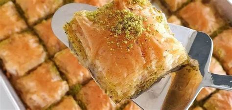 طرز تهیه باقلوا با خمیر یوفکا آماده در فر ساده و خوشمزه
