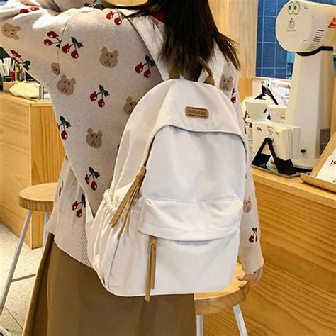 여학생 고등 학생 가방 무지 백팩 학교 책가방 선물 믿고 사는 즐거움 Ssgcom