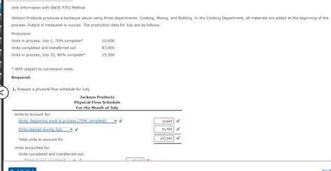 Solved I Need Assitance With This Question ﻿ Units Completed