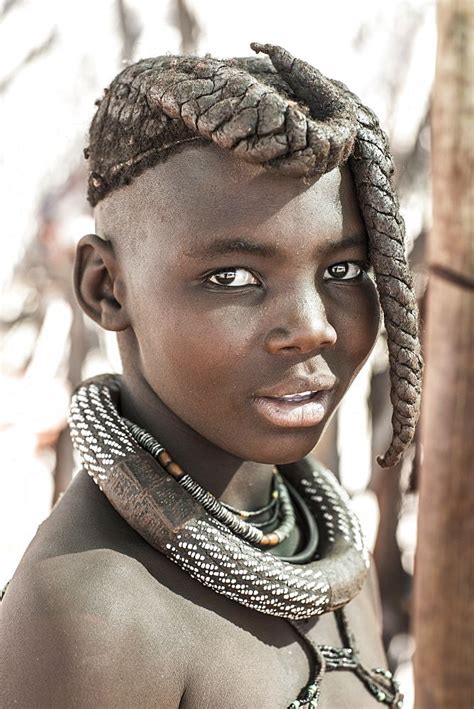 Himba Tribe North Namibia Namibia Africa African People Himba