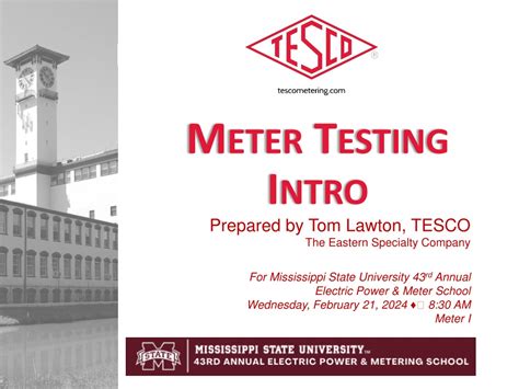PPT Understanding Meter Testing Importance Accuracy And Traceability PowerPoint