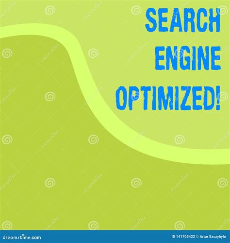 Word Writing Text Search Engine Optimized Business Concept For