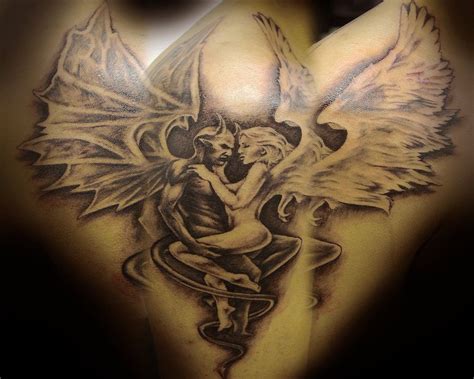 Tattoo Angel Devil Wings