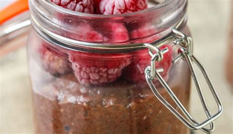 Chocolate Chia Pudding Angedim