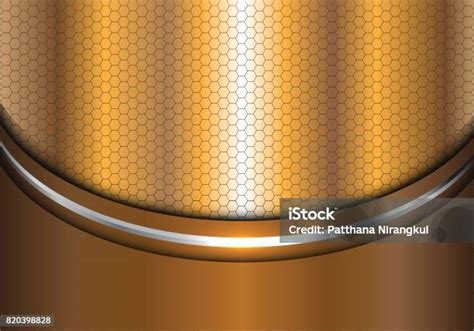 골드 실버 라인 곡선 육각 메쉬 디자인 현대 럭셔리 배경 텍스처 벡터 일러스트 레이 션을 추상화 합니다 0명에 대한 스톡 벡터 아트 및 기타 이미지 Istock