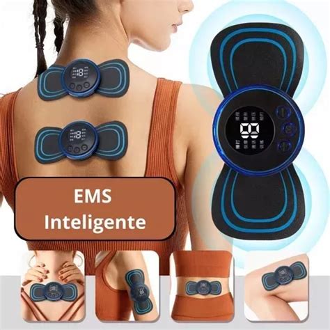 Massageador Portátil Recarregável Dor Pescoço Coluna Pernas Mercadolivre