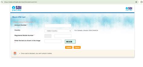 Sbi Atm Card Block How To Block Sbi Atm Card