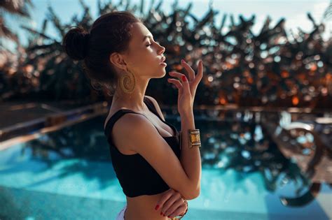 Fondos De Pantalla Mujeres Al Aire Libre Mujer Modelo Ojos