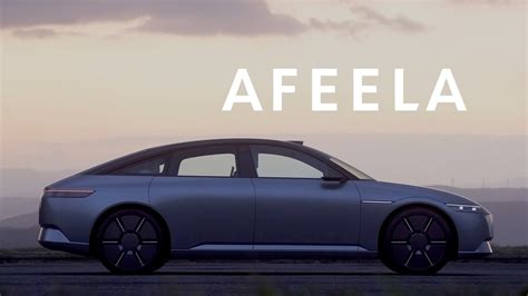 Sony And Honda S EV Collab Is Officially Called Afeela But It S Still