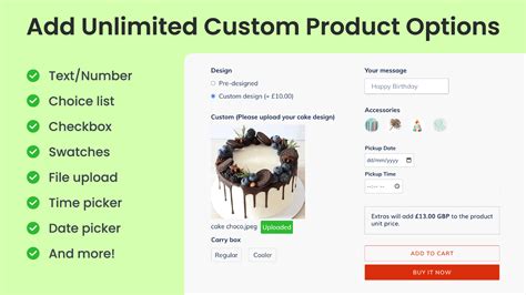 Expo ‑ Extra Product Options Expo ‑ Extra Product Options Shopify