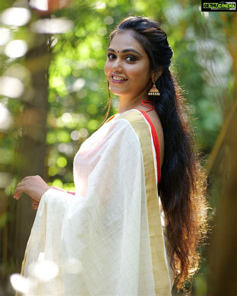 Rebecca Santhosh Instagram 💖 Saree Bybbecca Muh Rajusha