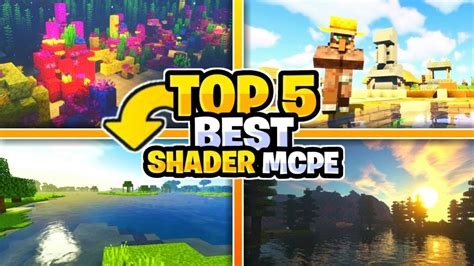 TOP SHADERS MCPE ULTRA REALISTIS SMOOTH NO LAG MCPE V YouTube