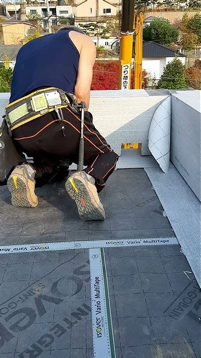 에코하우스🏡🔨피스해체 옥탑지붕 패널라이징 벽체 5 패시브 하우스 목조주택 시공패널라이징 목조주택 40평 에너지제로주택 양평