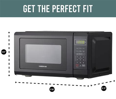 Buy Farberware Classic FMG07BLK 0 7 Cu Ft 700 Watt Microwave Oven