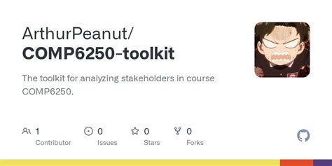 Github Arthurpeanutcomp6250 Toolkit The Toolkit For Analyzing