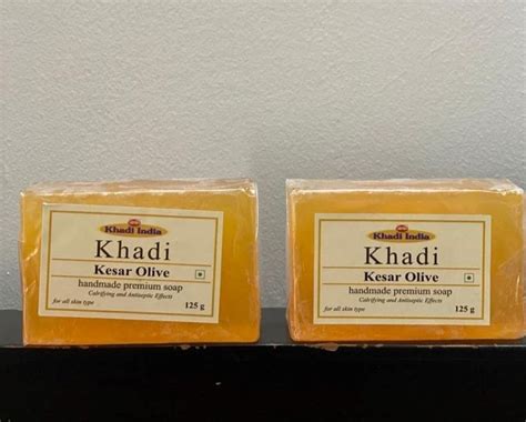 Khadi Kesar Olive Handmade Soap Set At Rs 27piece Handmade Soaps In