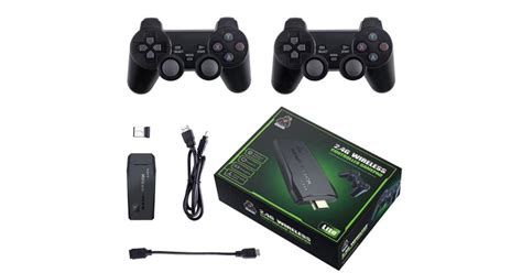 M8 Video Game Console 2 4g Double Wireless Controller Gamepad