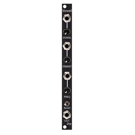 2hp Vowel Black Oscillator Modular Synthesizer Reverb