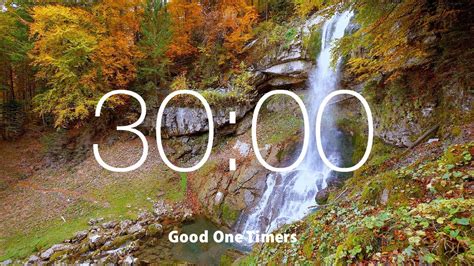 30 Minute Countdown Timer With Relaxing Music 4k Alarm Beautiful