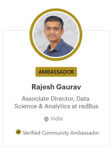 Rajesh Gaurav On Linkedin Gartnerpeerinsights Data Community