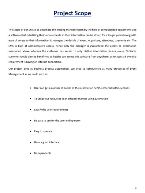 event management system documentation 8 pdf