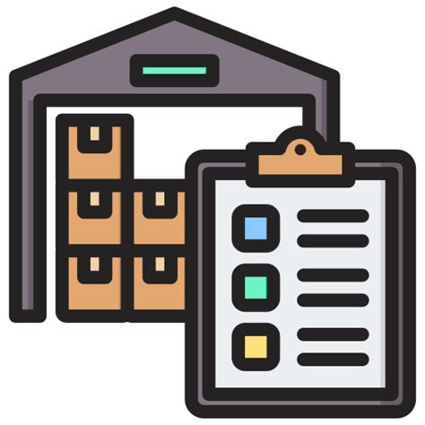 Inventory Generic Color Lineal Color Icon