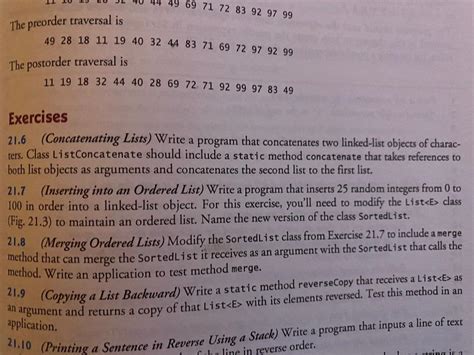 Solved Java Ex 217 Inserting Into An Ordered List Use