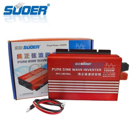Jual Inverter Pure Sine Wave 1000w 12v Suoer Fpc H1000a 12 Volt 1000