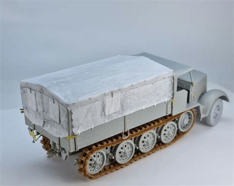 Building The 1 35 8 Ton Sd Kfz 7 Mittlerer Zugkraftwagen Work In