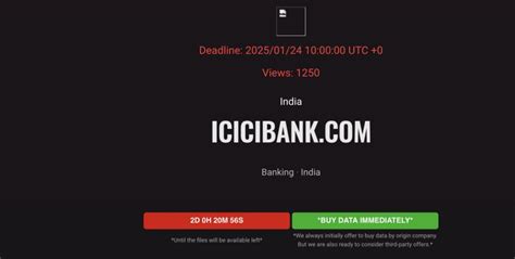 Mohammad A On Linkedin Icicibank Databreach Cyberalert Bashe Cyberthreat Ransomware Darkweb