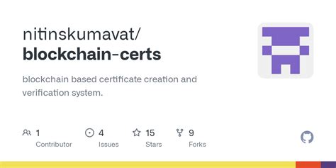 github nitinskumavat blockchain certs blockchain based certificate