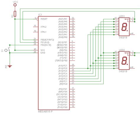 Digitaler Würfel Mit Atmega 8515 P Digitaler Würfel Mit Atmega 8515 P