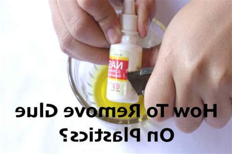 How To Remove Glue On Plastic Container Quick And Easy DIY Method