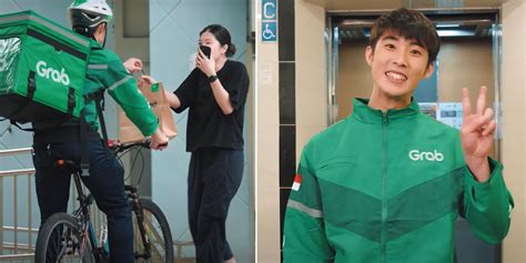 Loh Kean Yew Delivers Food To Customers Revealed To Be Grab Spore