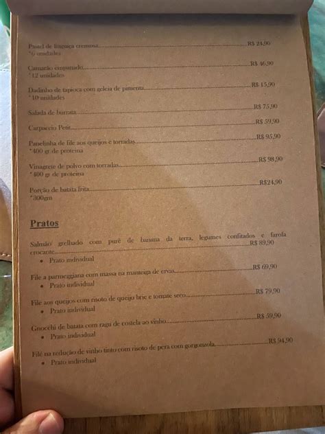 Menu At Petit BistrÔ Pub And Bar Luis Eduardo Magalhães