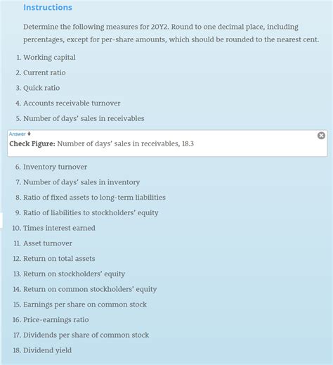 Solved Instructions Determine The Following Measures Fo