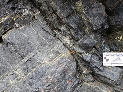 Interesting Fault Vein Array Showing Development Of Minor Extensional Features Geometry Of