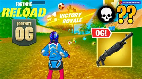 Fortnite Reload High Kill Solo Vs Squads OG Gameplay PC Keyboard
