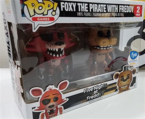 Five Nights At Freddys Funko Pop Foxy The Pirate With Freddy Fye 2