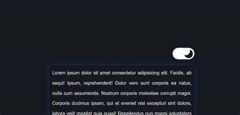 Day And Night Mode Toggle Using Javascript