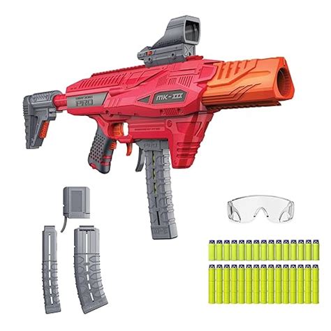 Dart Zone Pro Series Mk 3 Motorized 150 Fps Full Auto Blaster For Ages 14 30 Soft Bullet Dart Zone Pro Series Mk 3 Motorized 150 Fps Full Auto Blaster For Ages 14 30 Soft Bullet