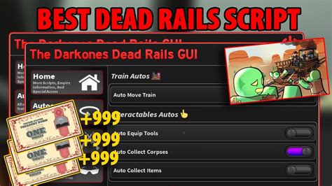 [new] dead rails script auto bonds auto wins bring all items
