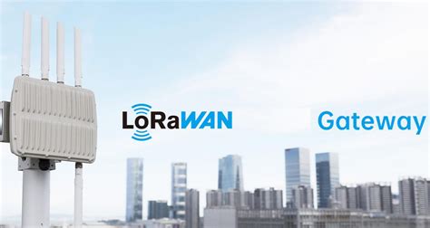 Outdoor Lorawan Gateway Industrial Solutions